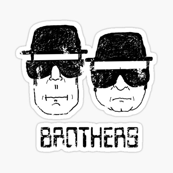 "Brothers" Sticker for Sale by mud1017 | Redbubble