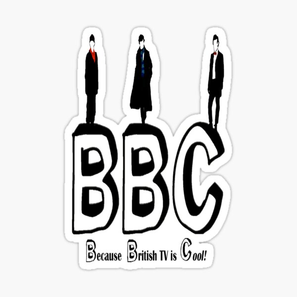 "BBC Fandom" Sticker by panicmoon08 | Redbubble