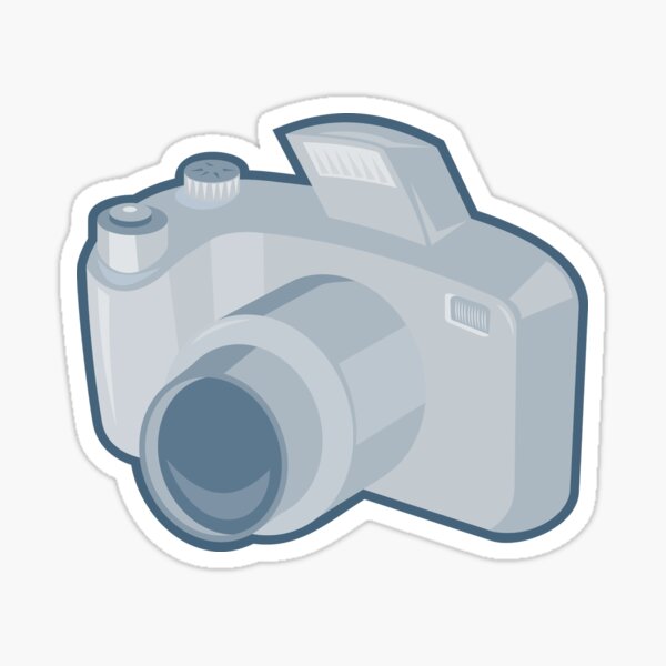 "dslr camera retro" Sticker for Sale by retrovectors | Redbubble