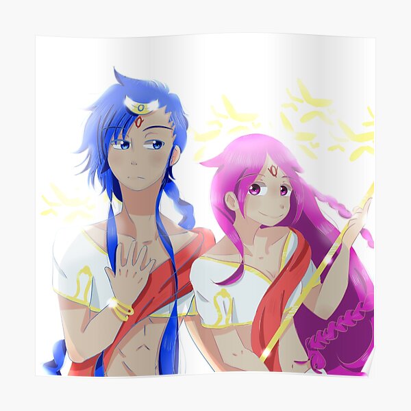"Magi: Solomon / Sheba" Poster for Sale by shulishulai | Redbubble
