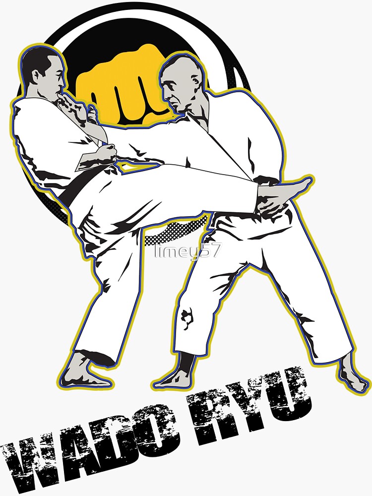"Wado ryu" Sticker by limey57 | Redbubble