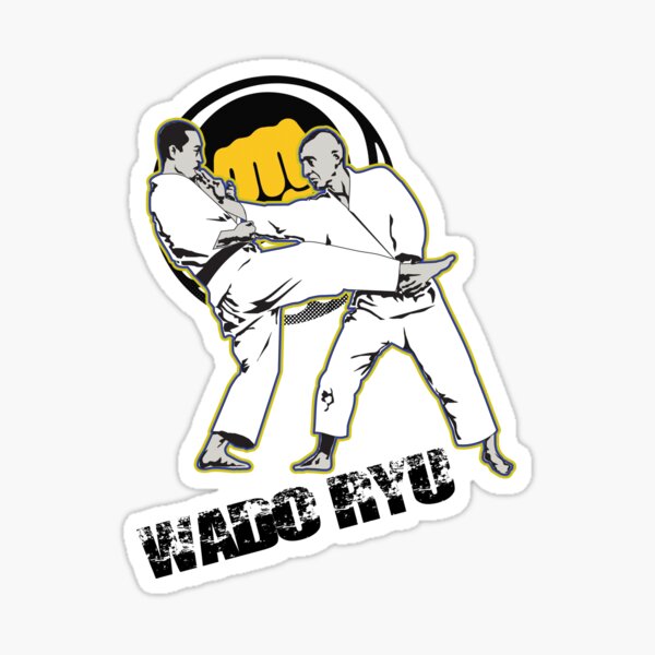 "Wado ryu" Sticker by limey57 | Redbubble
