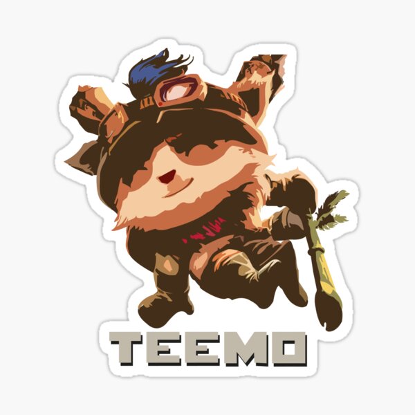 Teemo Stickers | Redbubble