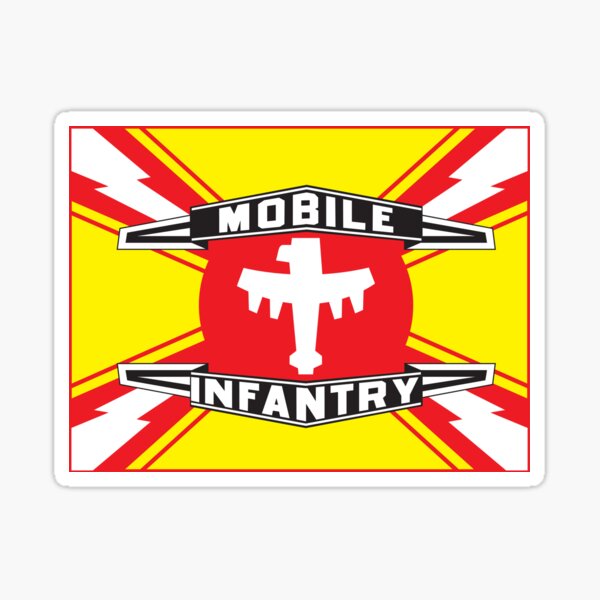 "Mobile Infantry Flag" Sticker for Sale by superiorgraphix | Redbubble