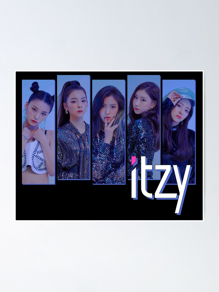"ITZY" Poster by CJdigitaldesign | Redbubble