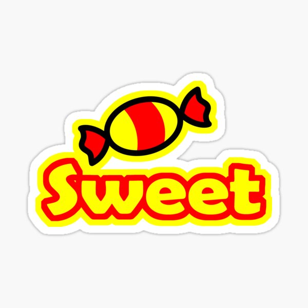 "SWEET" Sticker by Calgacus | Redbubble