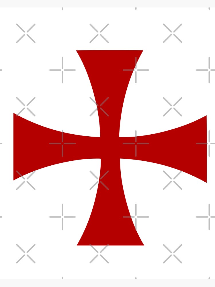 "Knights Templar 1 - Holy Grail - templars - crusades" Sticker for Sale ...
