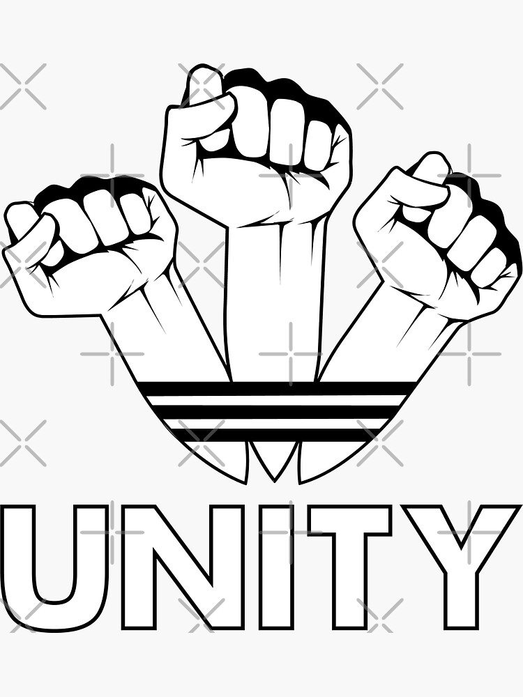 "Unity" Sticker for Sale by styleuniversal | Redbubble