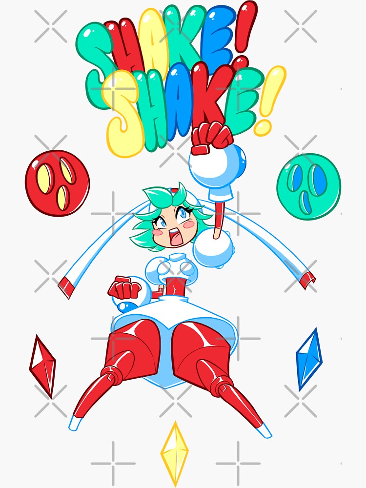 "Shake Shake!" Sticker by jakface | Redbubble