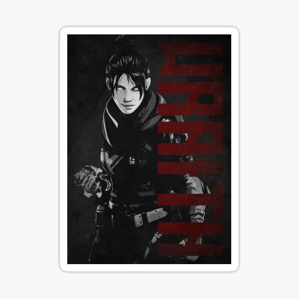 "Wraith" Sticker for Sale by Beegeedoubleyou | Redbubble