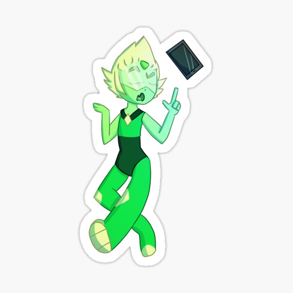 "Peridot" Sticker for Sale by GCArtwork | Redbubble