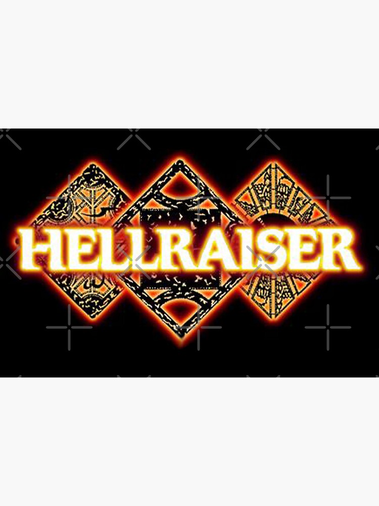 "Hellraiser Logo" Sticker for Sale by MohrCreations | Redbubble