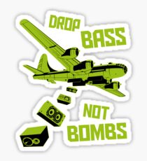 Bass Drop The Stickers | Redbubble