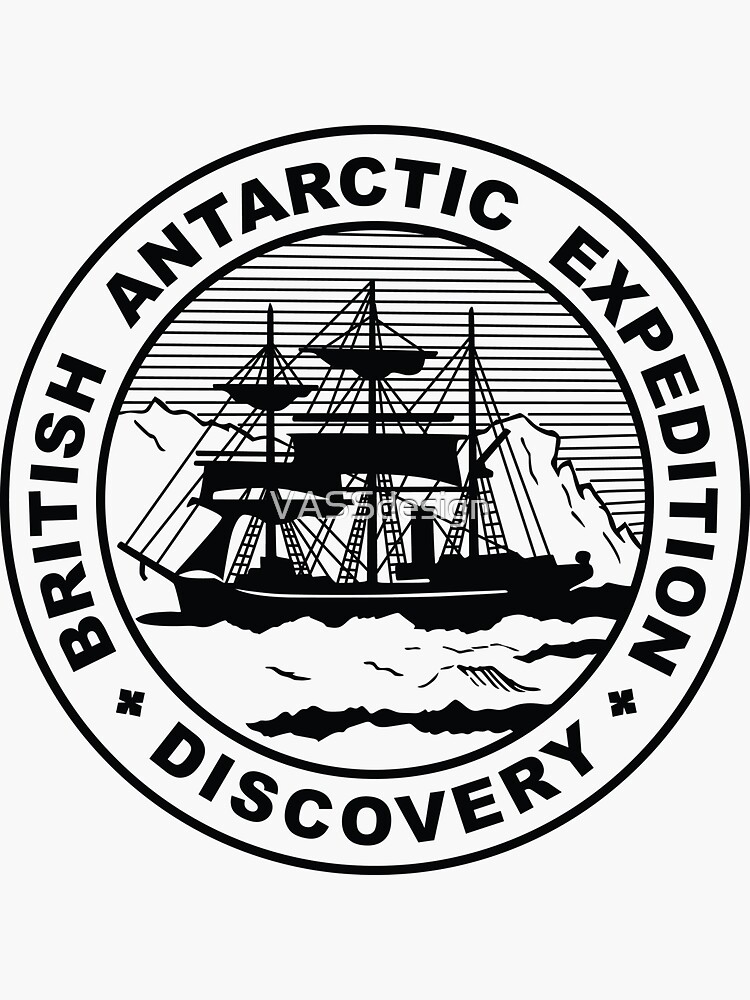 "Discovery Expedition Emblem" Sticker by VASSdesign | Redbubble
