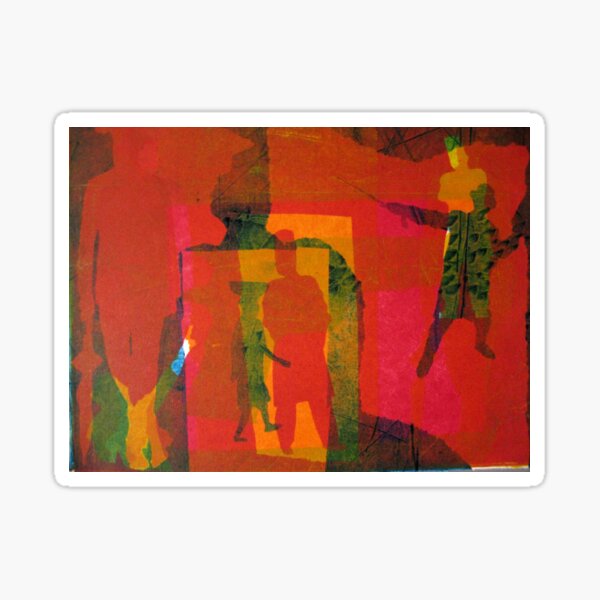 "Ringleader (or the invisible gun)" Sticker by antoniozart | Redbubble