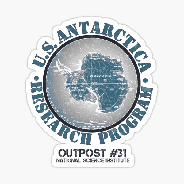 "OUTPOST #31" Sticker by Technoir | Redbubble