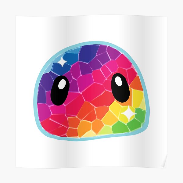 "Slime Rancher - Mosaic Slime" Poster for Sale by flightedbird | Redbubble