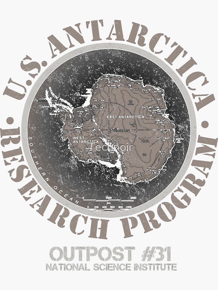 "OUTPOST 31!" Sticker by Technoir | Redbubble