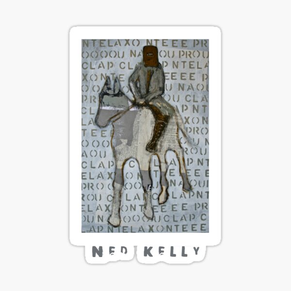 "Ned Kelly " Sticker by michelara | Redbubble