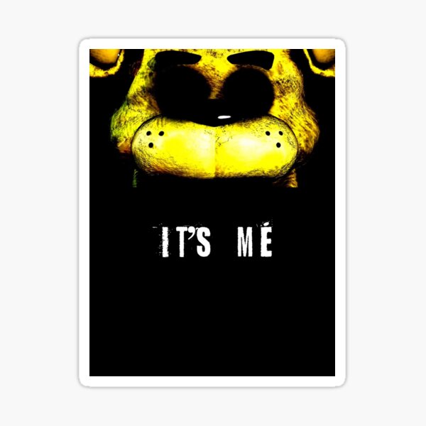 "Golden freddy five nights at freddy's" Sticker for Sale by friedmos ...