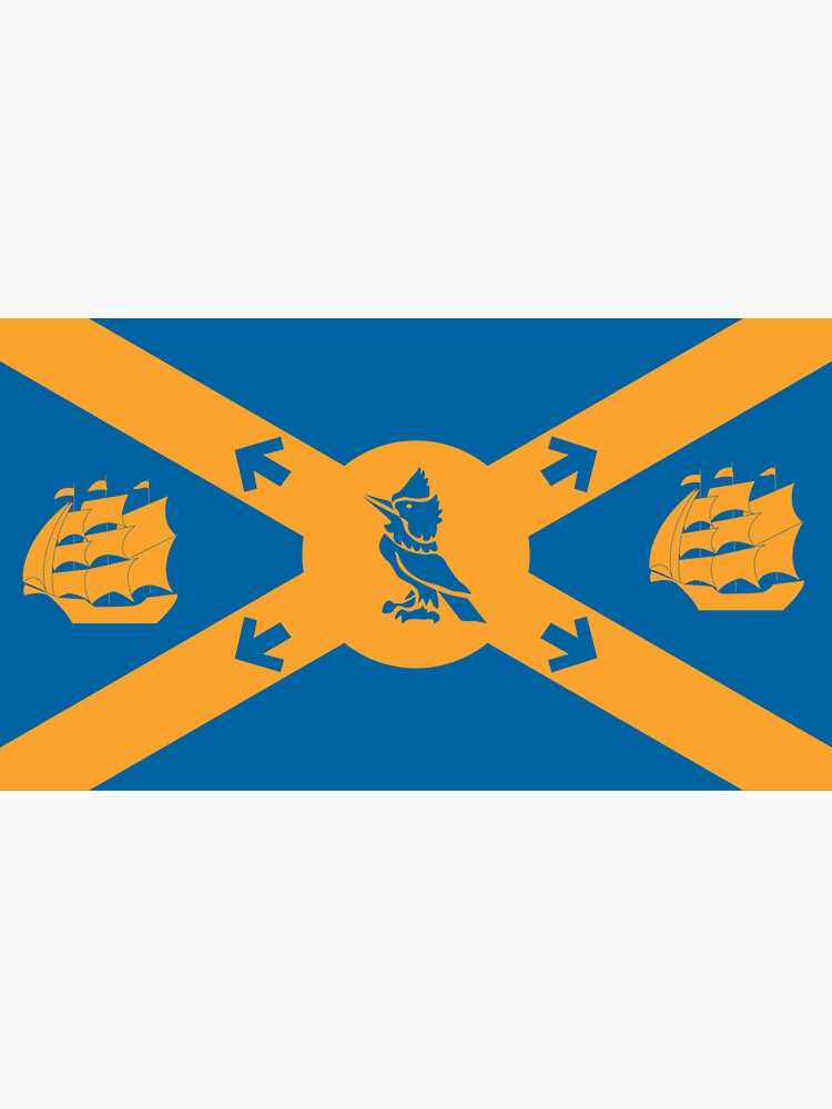 "Flag of Halifax, Nova Scotia " Sticker by abbeyz71 | Redbubble