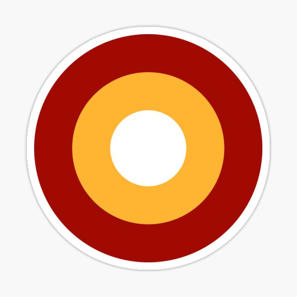 "Roundel of the Qatar Emiri Air Force " Sticker by abbeyz71 | Redbubble