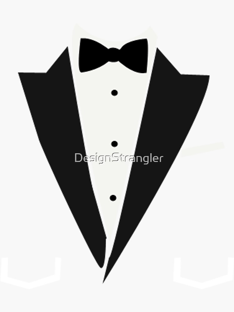 "Tux" Sticker by DesignStrangler | Redbubble