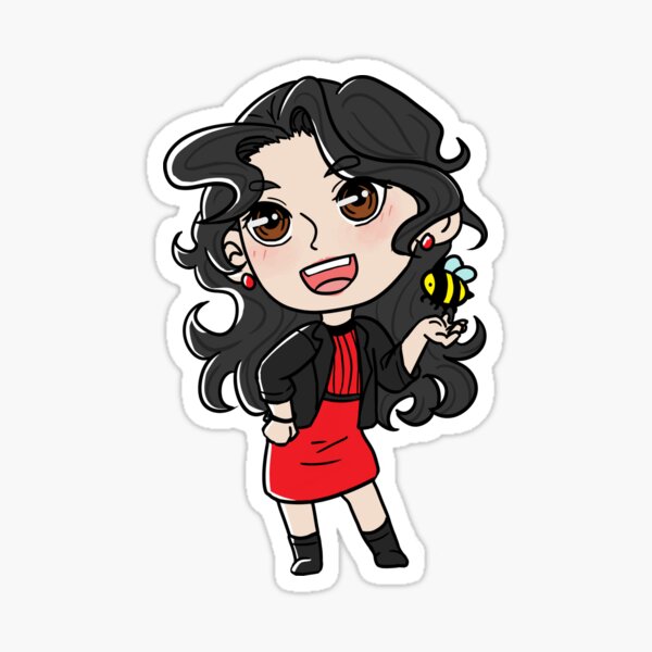 "BBC Sherlock - Janine" Sticker by doctorwhoatson | Redbubble