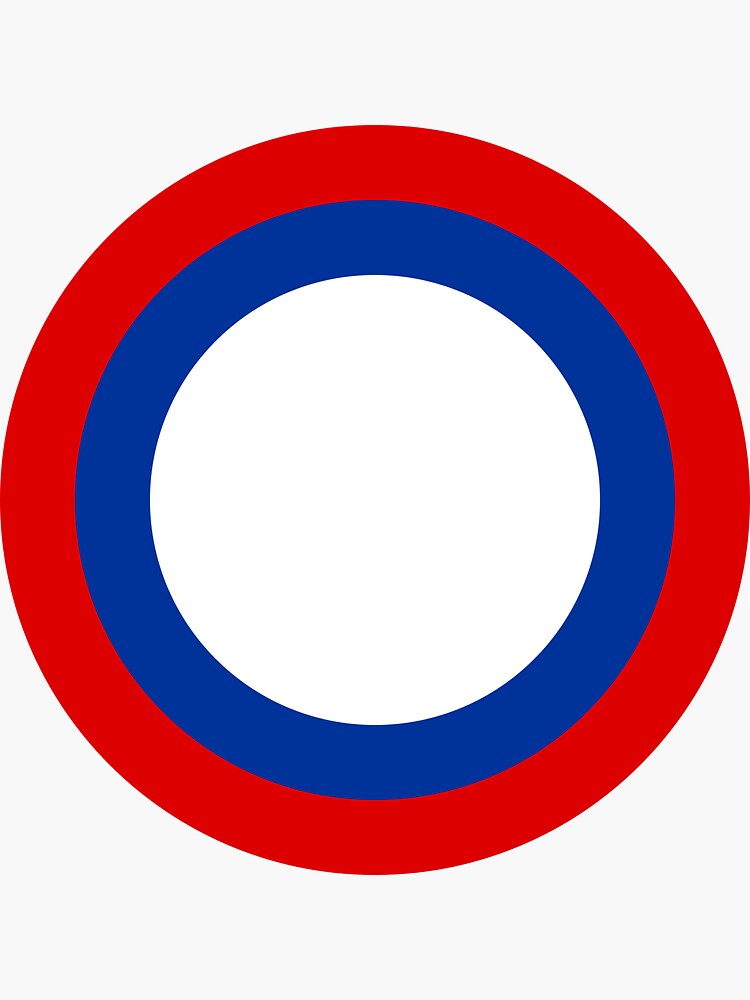 "Roundel of the Imperial Russian Air Force, 1910-1917" Sticker for Sale ...