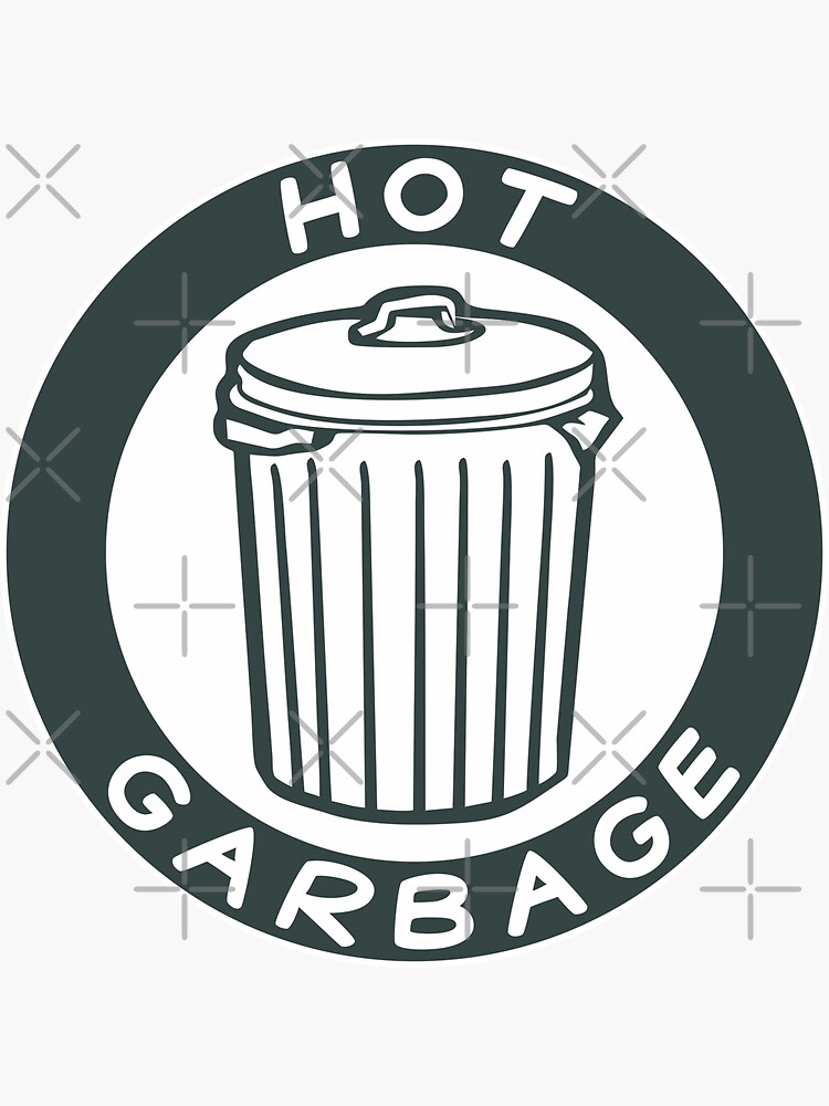 "HOT GARBAGE DEADLY CLASS" Sticker for Sale by ombangambingd | Redbubble
