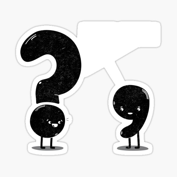 "Wait...What?" Sticker for Sale by BeanePod | Redbubble