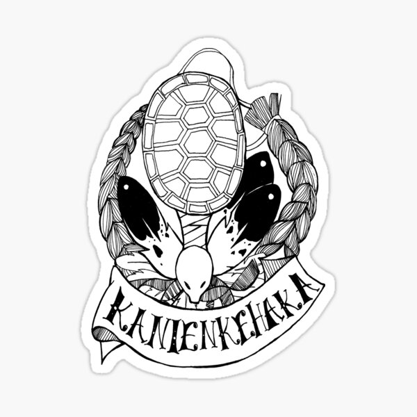 "Mohawk " Sticker for Sale by mylittlenative | Redbubble