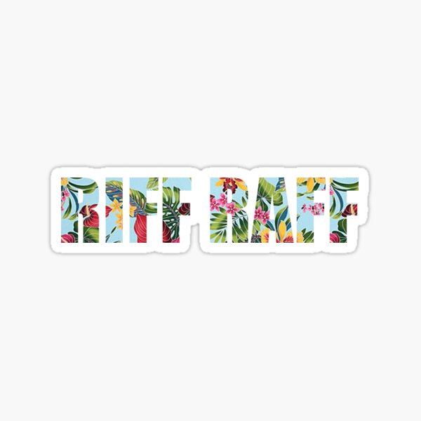 "riff raff" Sticker for Sale by Heneyfendley | Redbubble