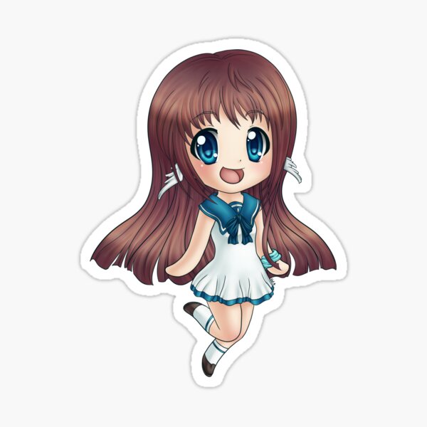 "Manaka " Sticker for Sale by Raichana | Redbubble