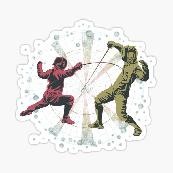 Fencing Stickers | Redbubble
