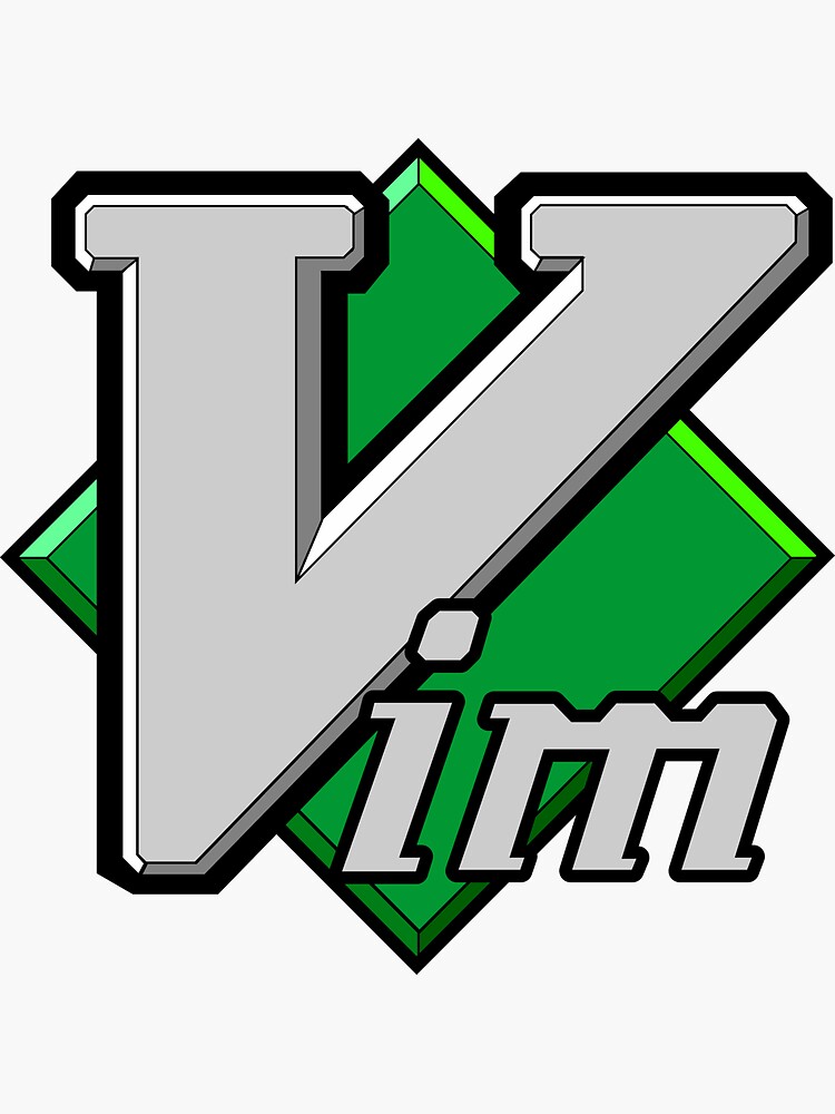 "Vim sticker" Sticker for Sale by matachi | Redbubble