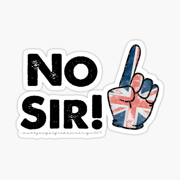 "Alfredo's NO SIR with Names" Sticker for Sale by YoungBlossoms | Redbubble