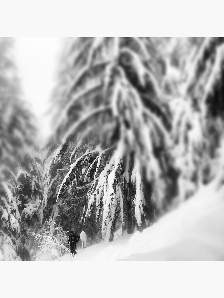 "backcountry splitboarding" Sticker by driller | Redbubble