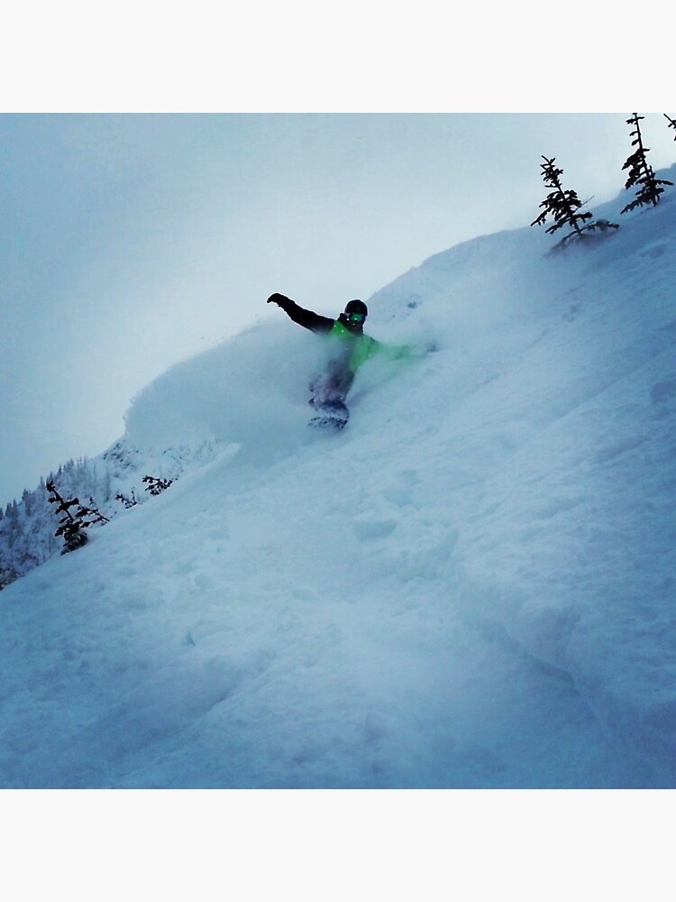 "backcountry splitboarding" Sticker for Sale by driller | Redbubble