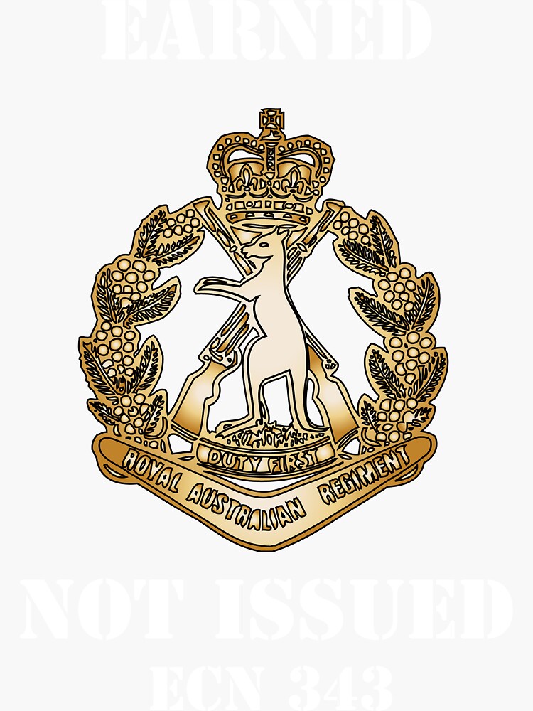 "Earned Not Issued, gold badge, dark background" Sticker for Sale by ...