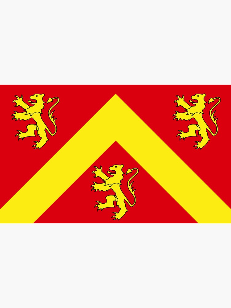 "Flag of Anglesey " Sticker by abbeyz71 | Redbubble