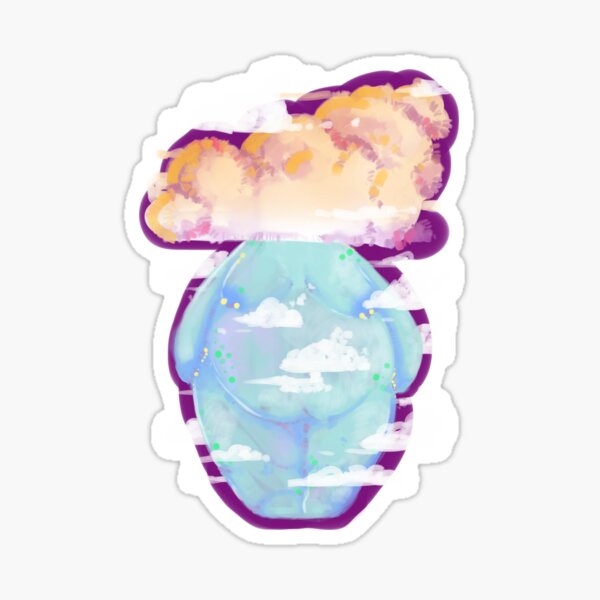 "Brain Fog" Sticker for Sale by RoanoakStudios | Redbubble
