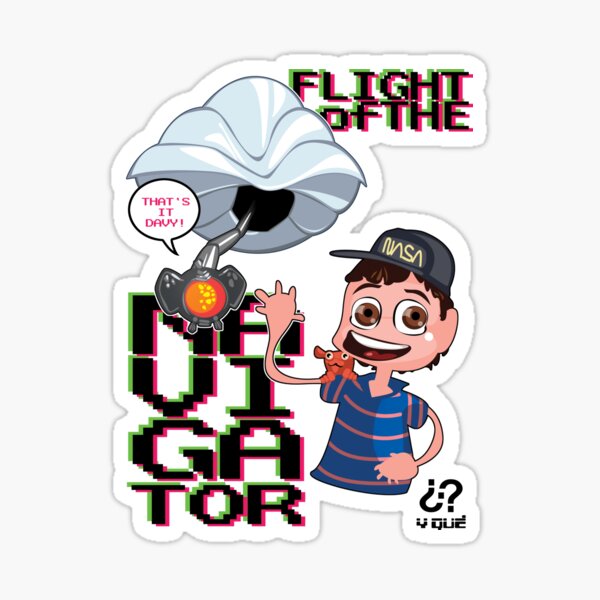 Flight Of The Navigator Stickers | Redbubble