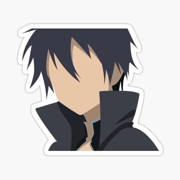 "Kirito" Sticker for Sale by roespha | Redbubble