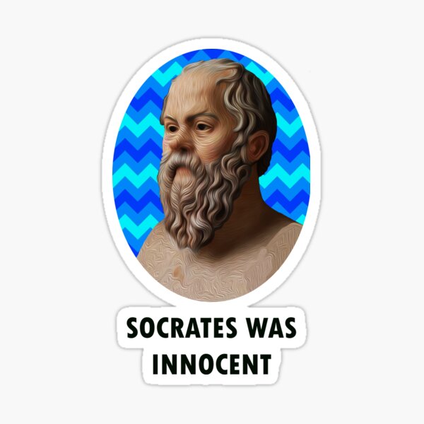 "Socrates" Sticker by ayay | Redbubble