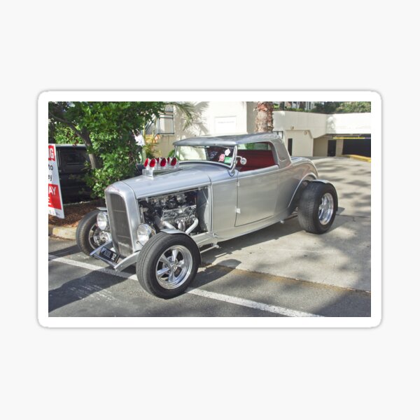 "Cool 32 - 1932 Ford Coupe" Sticker for Sale by TGrowden | Redbubble
