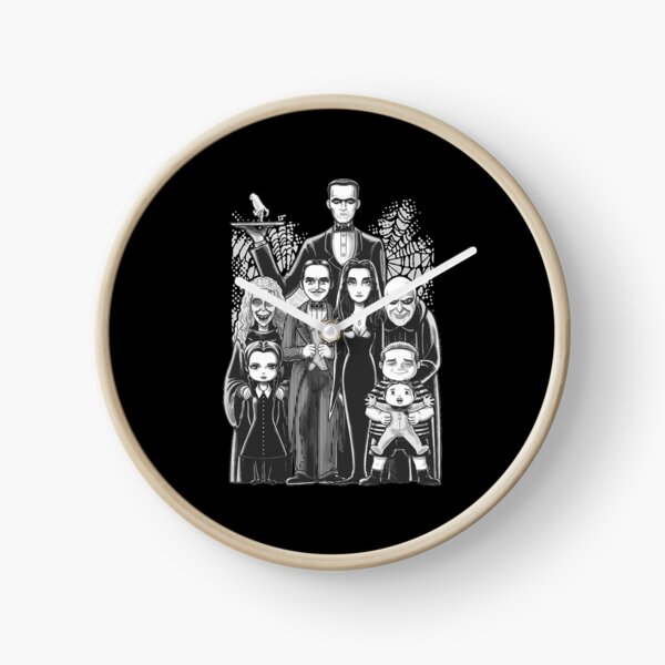 Addams Family Clocks | Redbubble