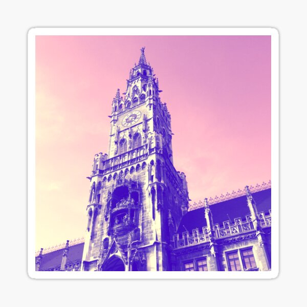 Sticker: Marienplatz | Redbubble