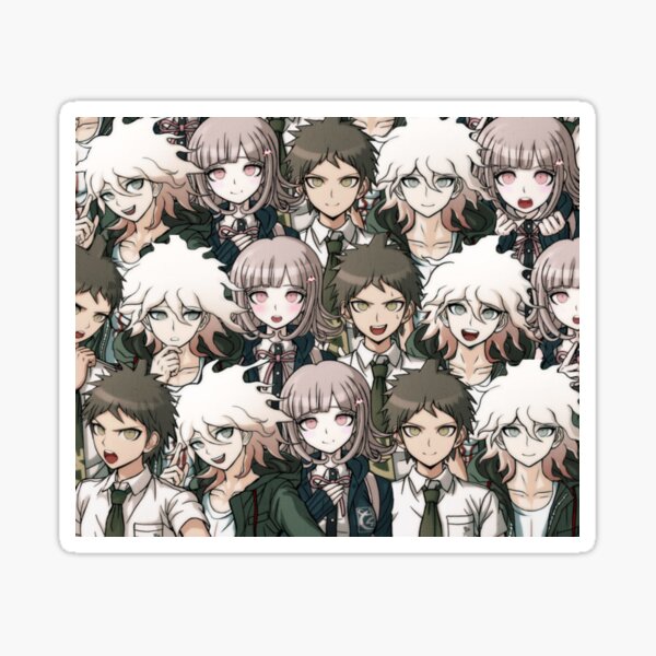 "Nagito Komaeda/Hajime Hinata/Chiaki Nanami" Sticker for Sale by ...
