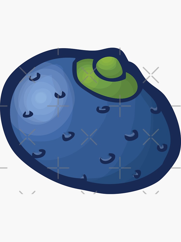 "Oran Berry" Sticker by IamSare | Redbubble